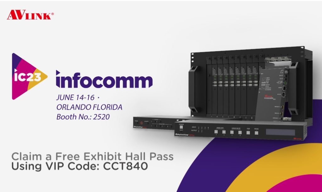 AV LINK Unveils New 4K Products at InfoComm - SDVoE