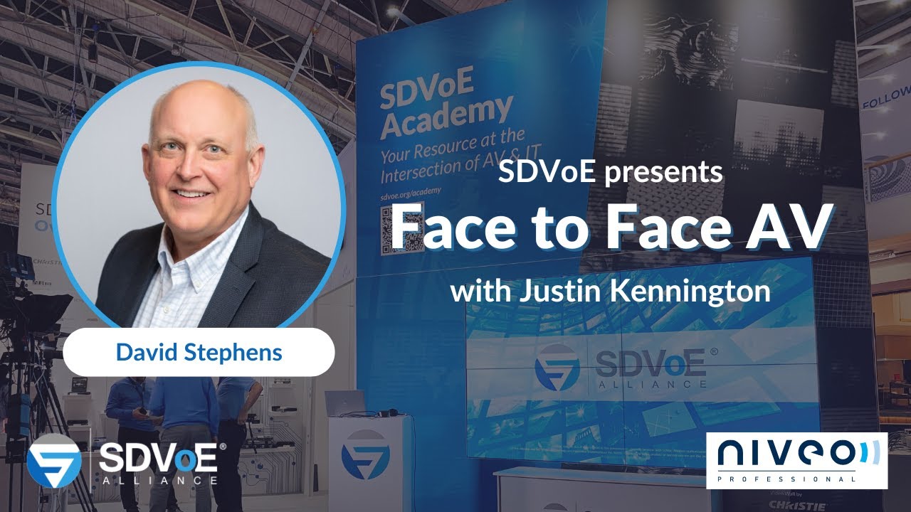 David Stephens, Director of Sales, America for Niveo - SDVoE