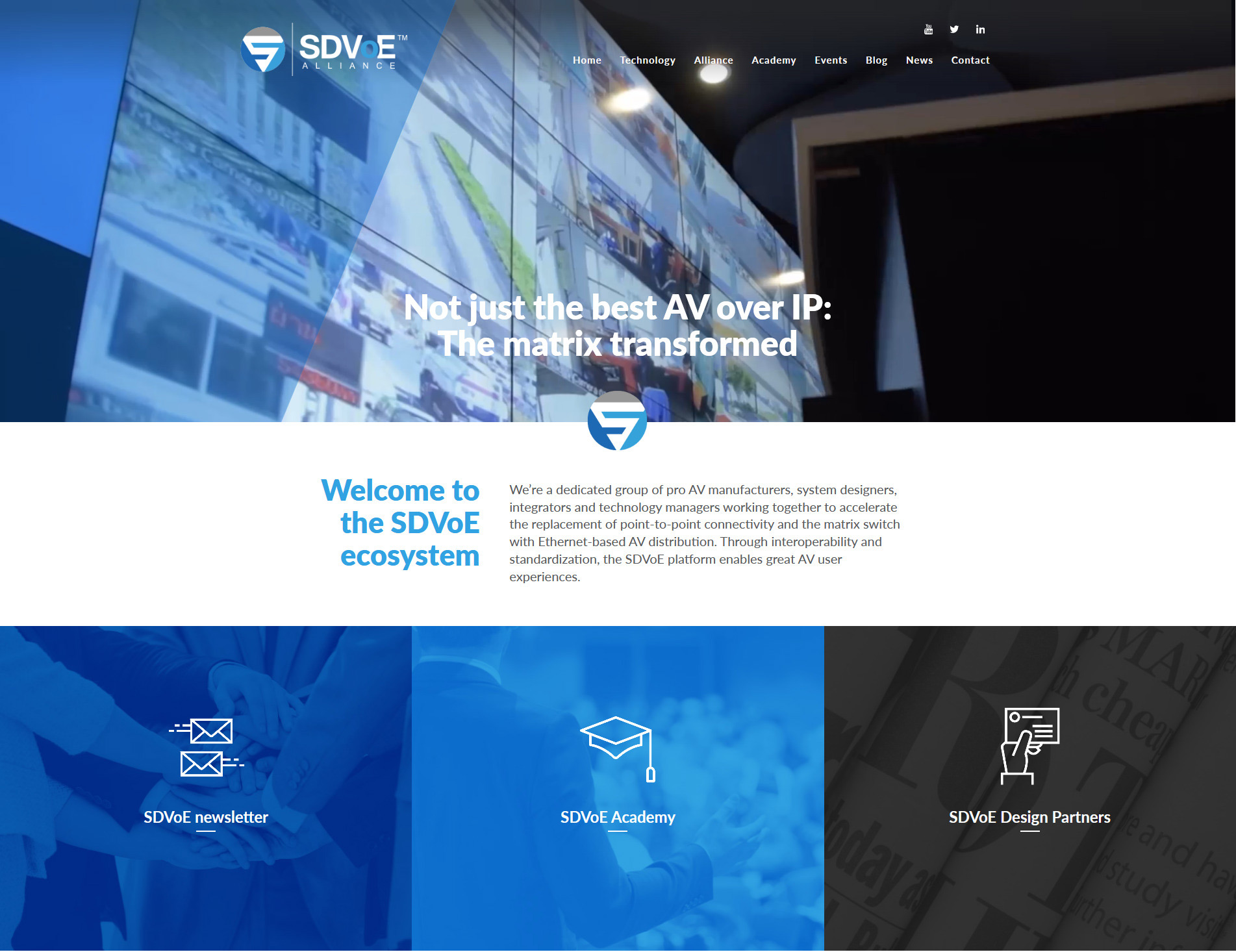 Pro AV education and training - SDVoE Academy