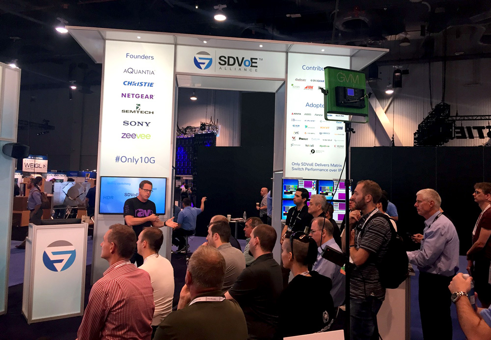 SDVoE 20/20: In-booth Education Sessions to be Offered at InfoComm 2019