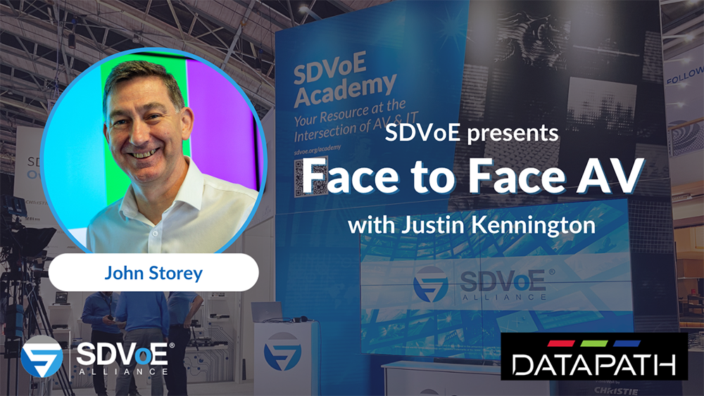 John Storey, Datapath - SDVoE