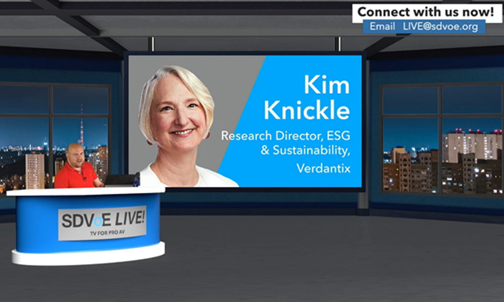 Sustainable AV: Is it Time to Care? - SDVoE